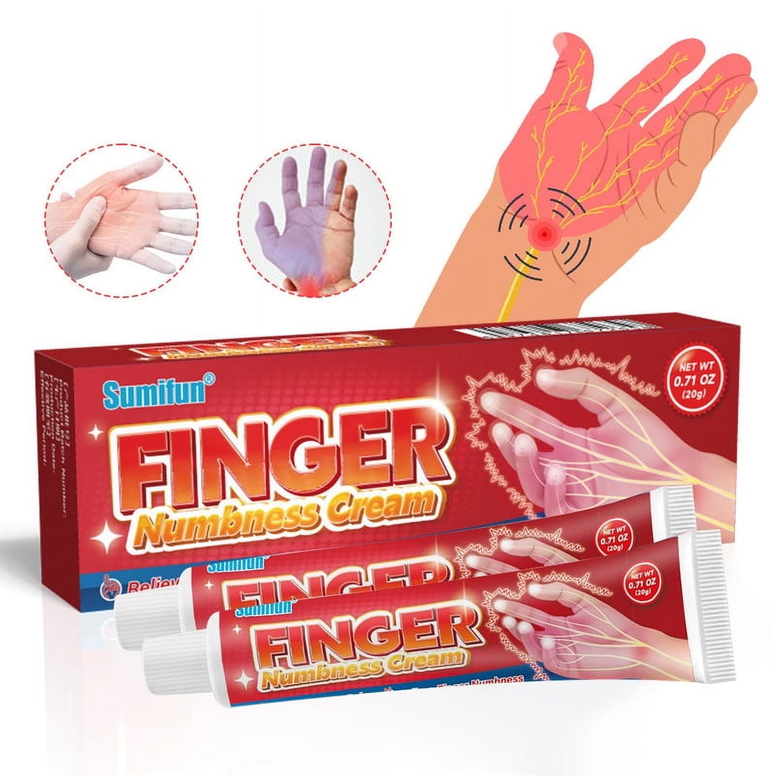 Finger Cream, Effectively Relieves Finger Pain And Finger Numbness ...