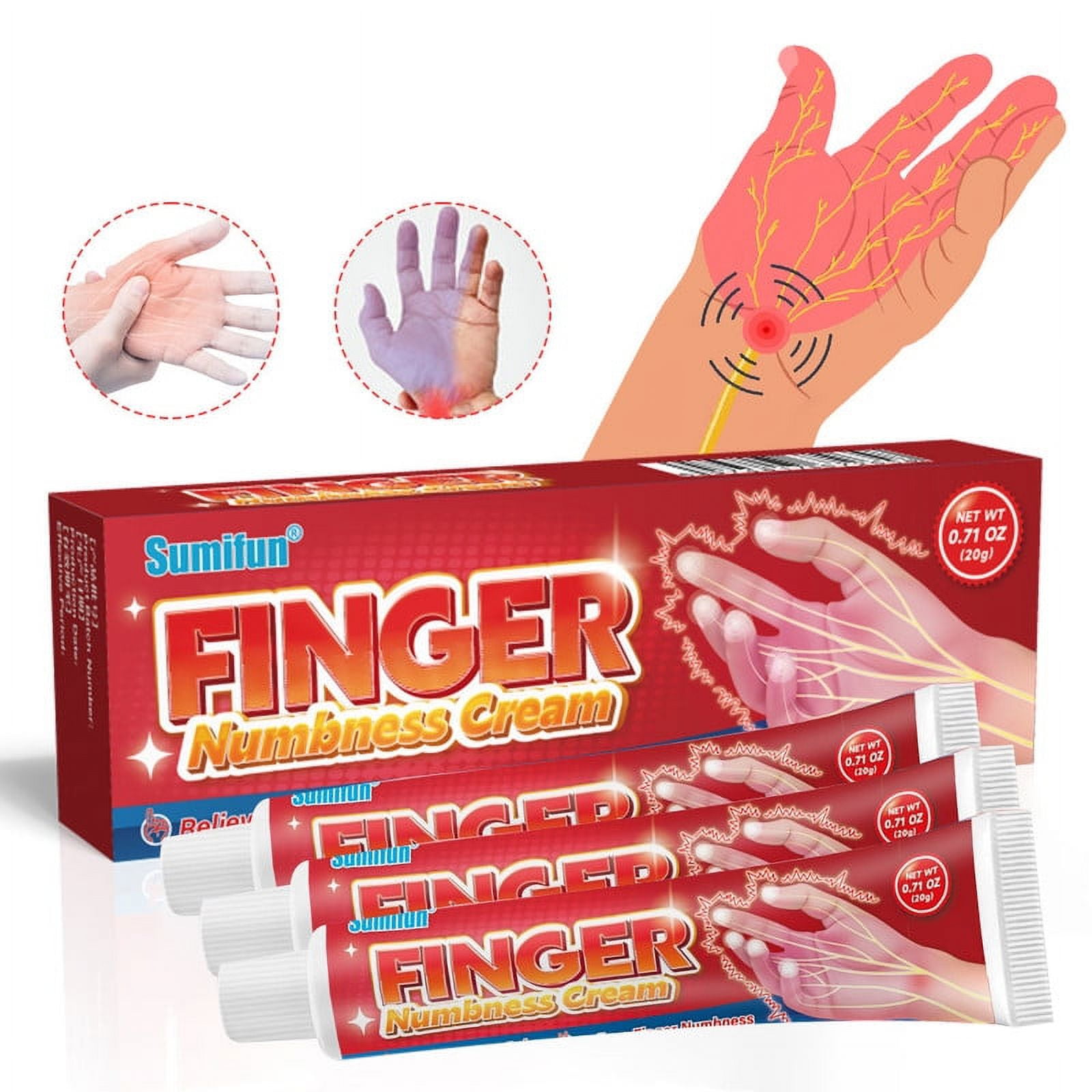 Finger Cream, Effectively Relieves Finger Pain And Finger Numbness ...