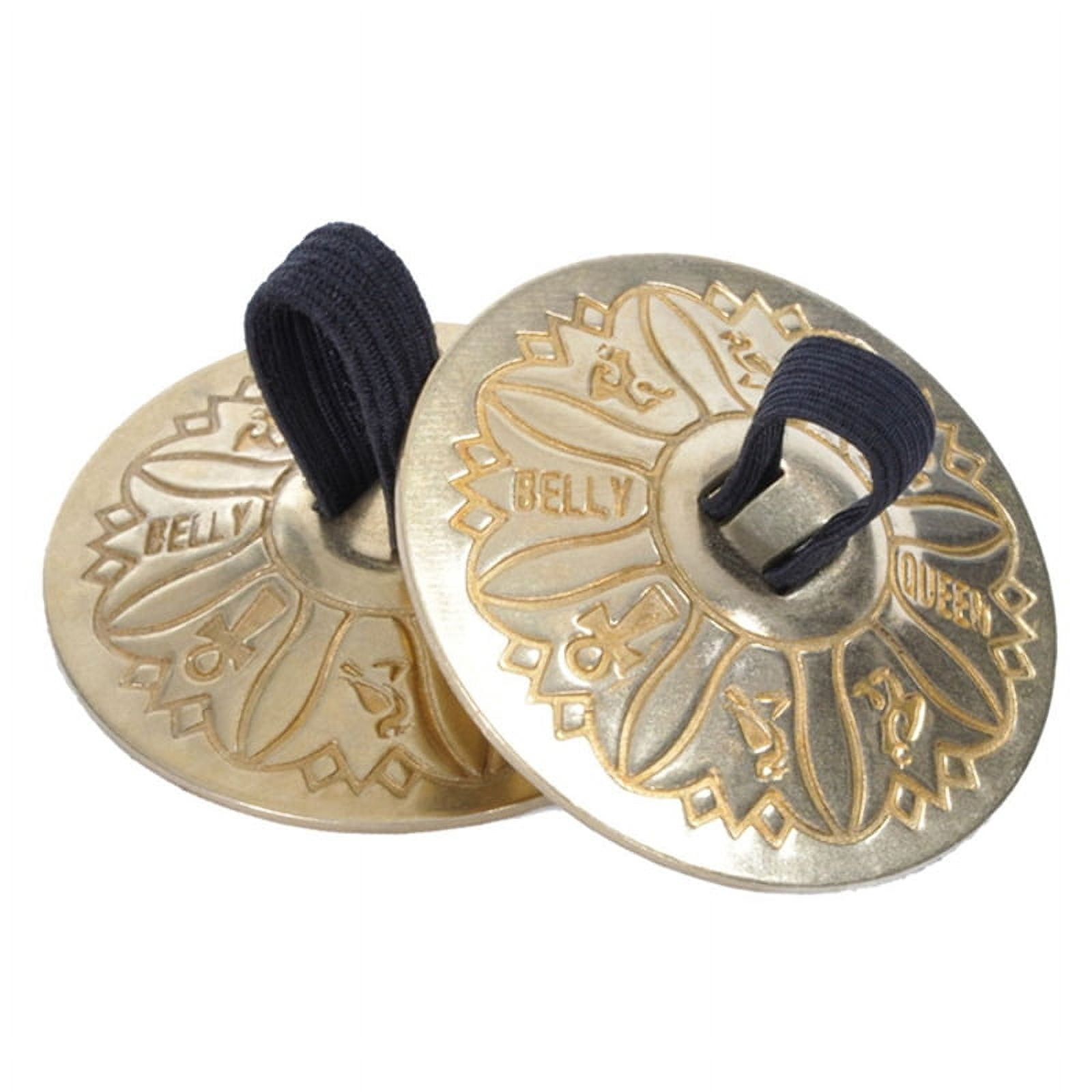 Finger Cymbals, Hand Cymbal Belly Dance Zills with Elastic Band ...