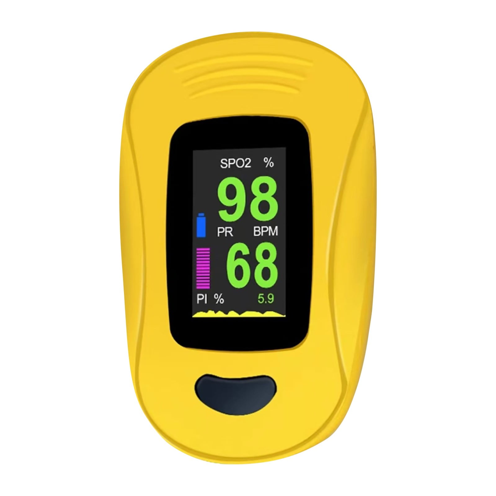 Finger Detection Blood Heart Rate Real Time Of Blood Oxygen And Rate ...