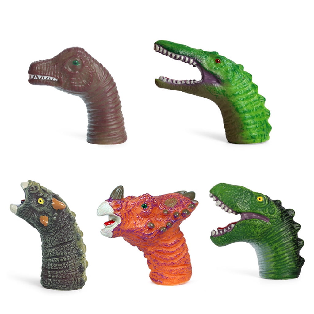 Finger Dino Puppets Christmas Kids Hand Puppets for Party Tell Story ...