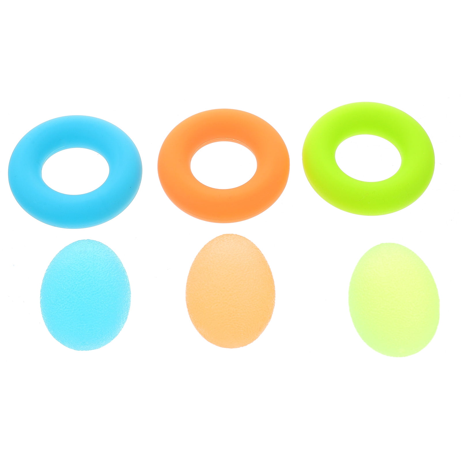 Finger Exercise Rings Grip Circle Ball Hand Strengthener Squeeze Fitness Silica Gel - Walmart.com
