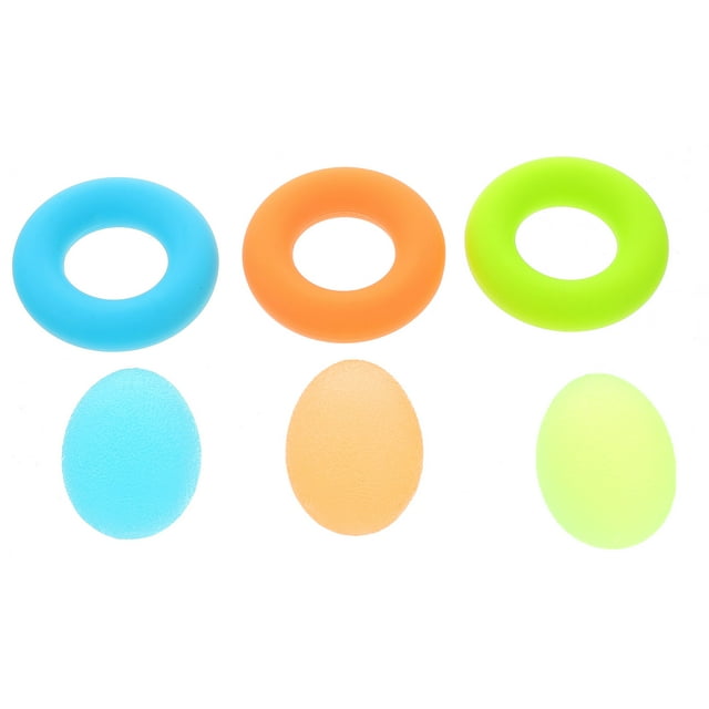 Finger Exercise Rings Grip Circle Ball Hand Strengthener Squeeze ...