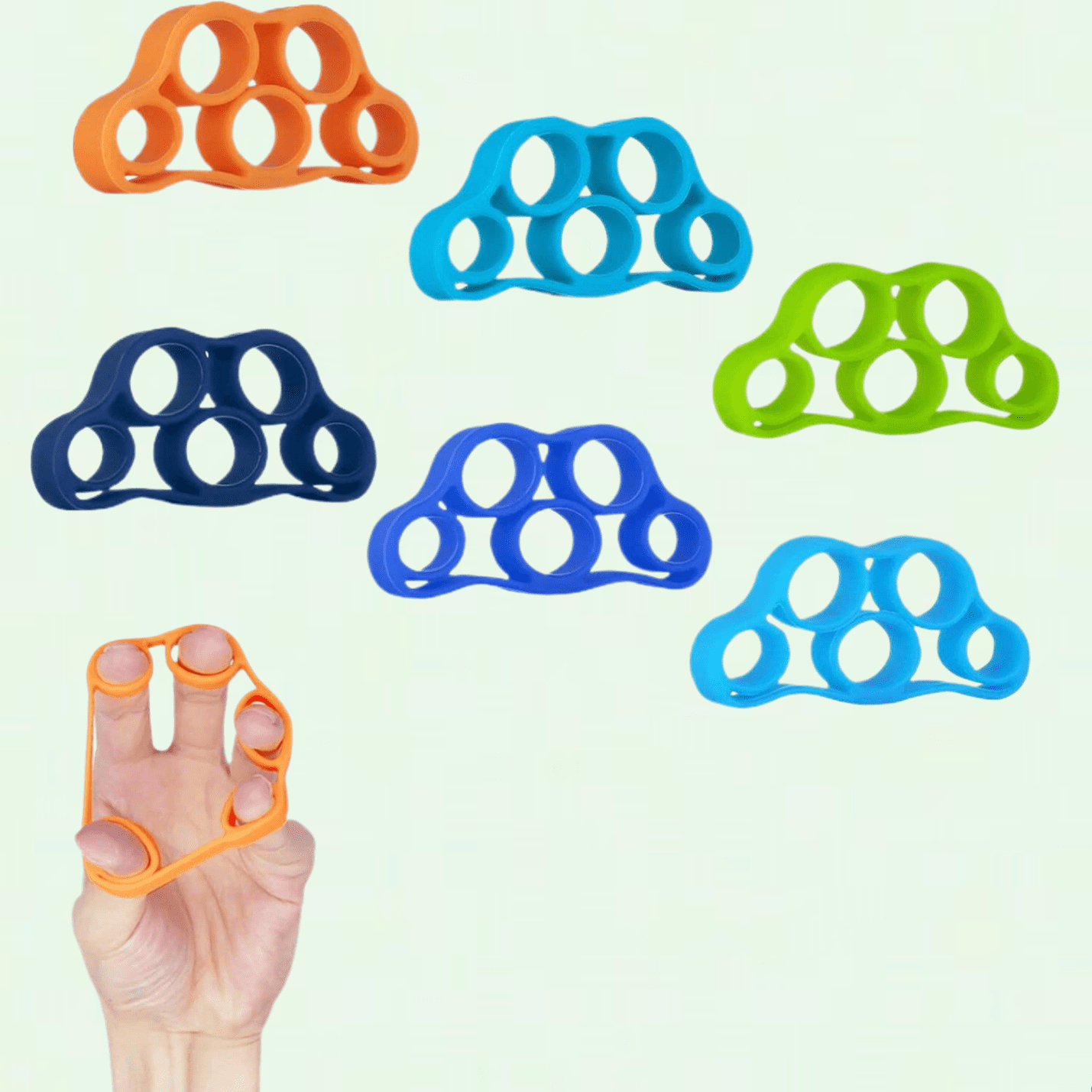 Finger Exerciser & Hand Strengthener, Finger Strengthener Trainer for ...