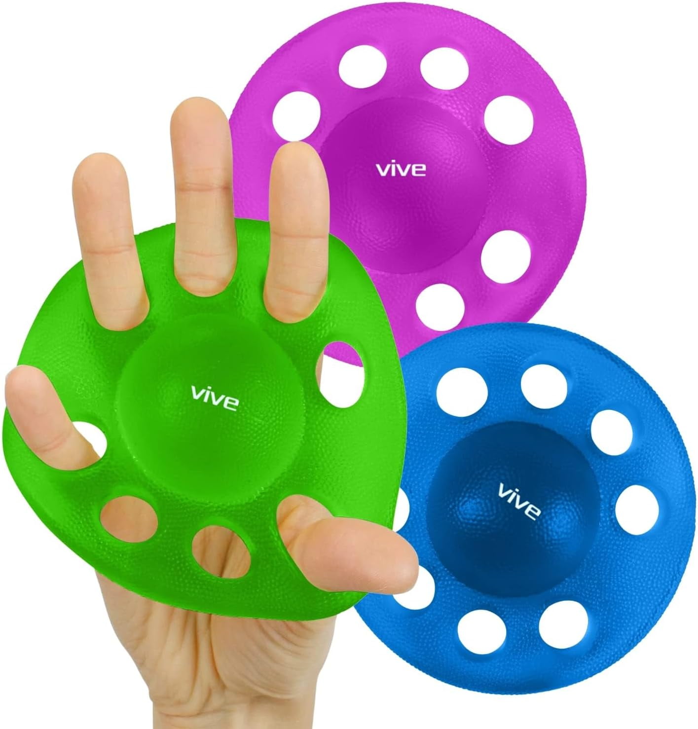 Finger Exerciser Strengthener (3 Pack) - Hand Therapy Equipment for ...