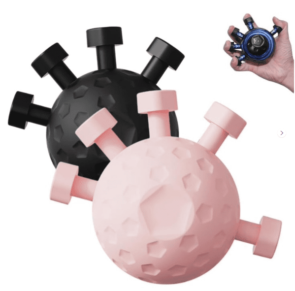 Finger Grip Strength Trainer, Spherical Silicone Finger Strength ...