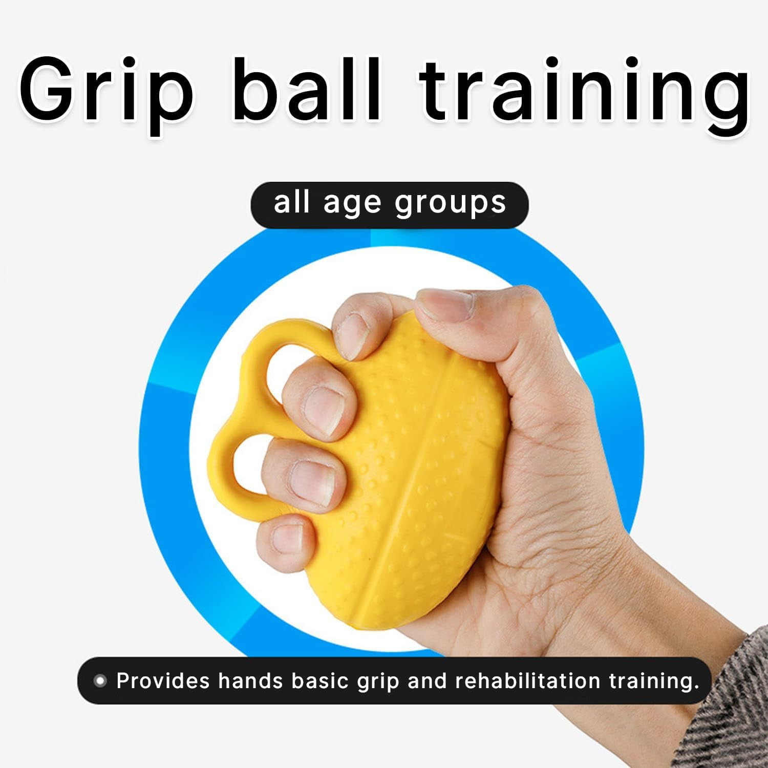 Finger Grip Strengthener, Hand Exercise Balls, Sponge Hand Finger ...