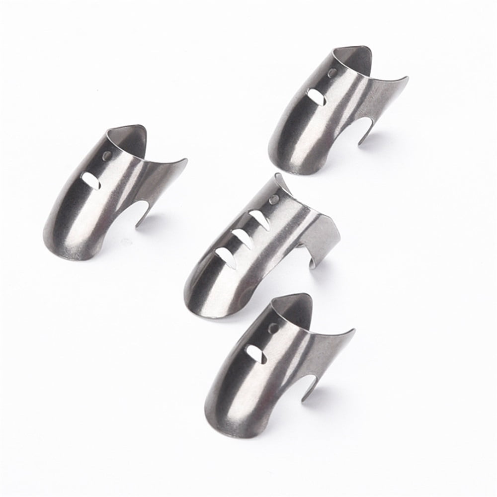 Finger Guard 8 PCS Stainless Steel Finger Guard Protector Avoid Hurting ...