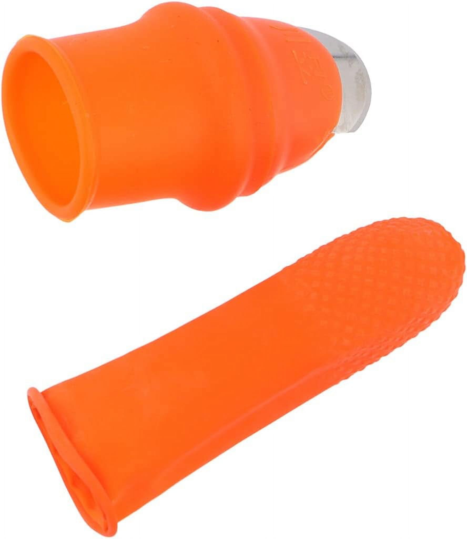 Finger Guards for Cutting Garden Silicone Thumb Knife- 2 Pack Separator ...