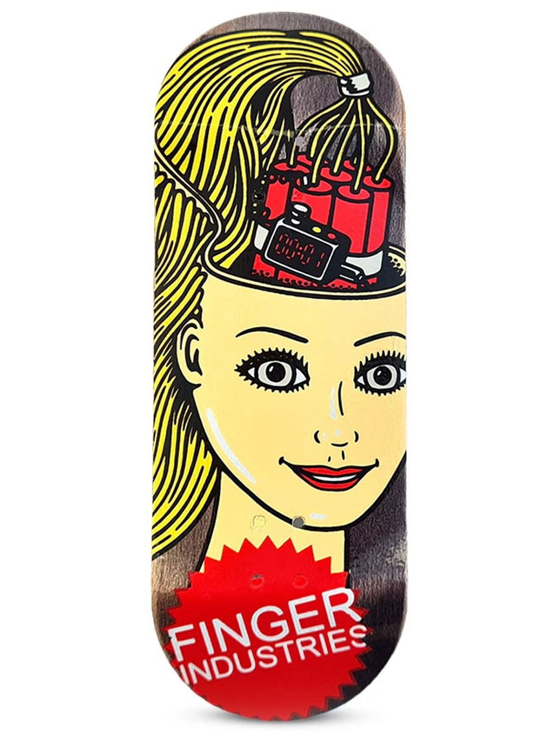 Finger Industries Fingerboard Deck - Barbie Black, 36mm - Walmart.com