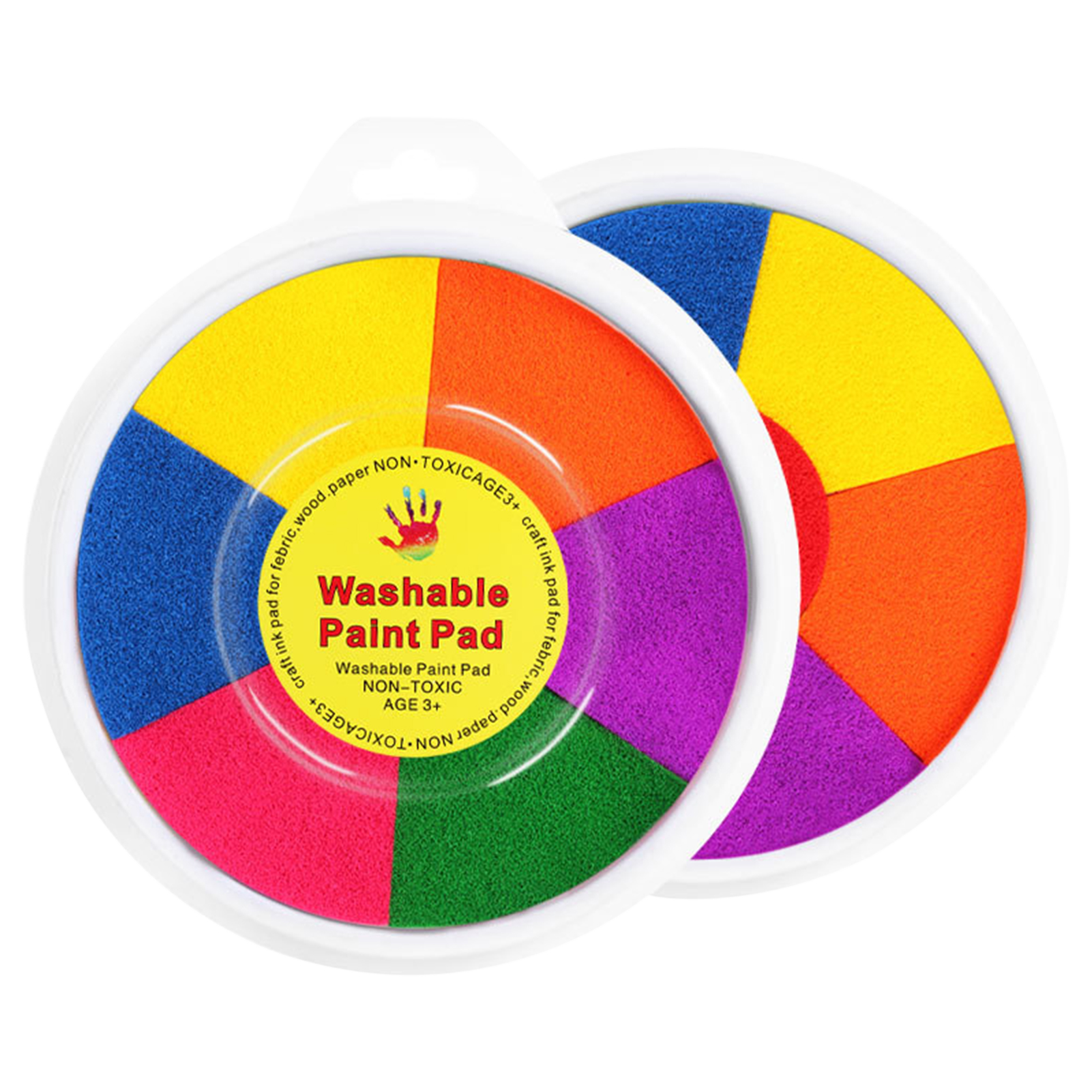 Finger Ink Pad Non-fade Easy-using Colorful Multiple Colors Craft Ink ...