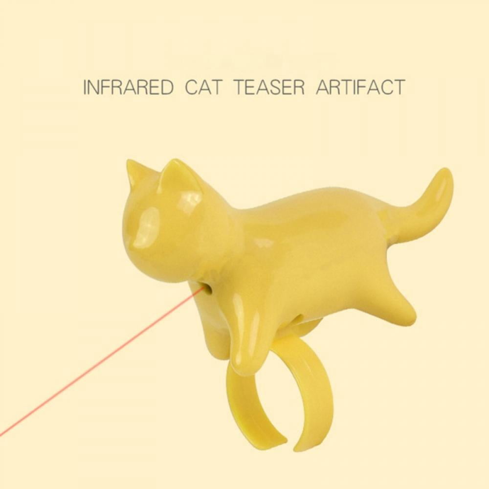 Finger Laser Pointer Cat Toy, Indoor and Outdoor Dogs Cats Interactive ...