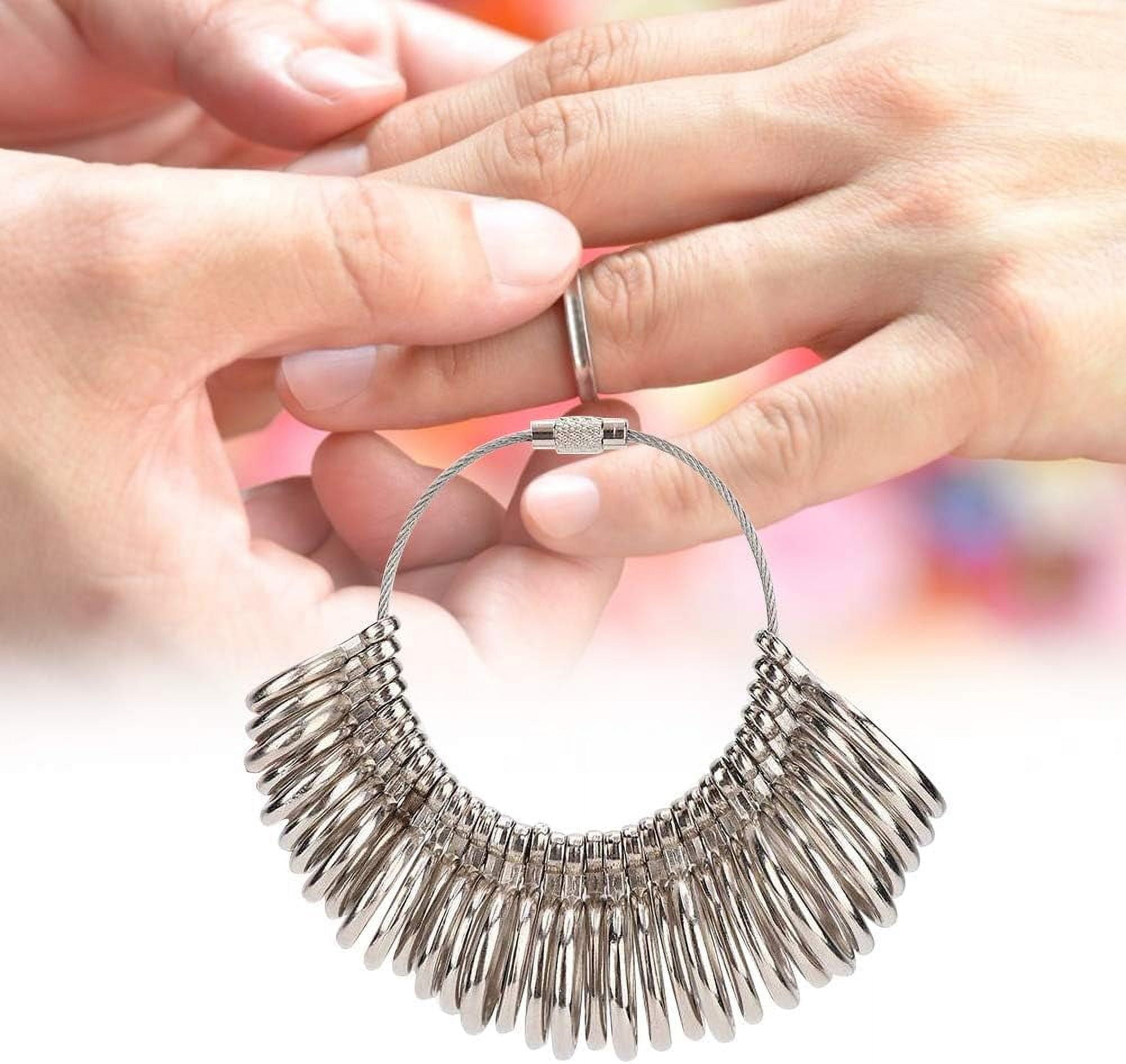Finger Measuring Ring Tool 41-76 Ohmic Rings with Easy to Use Design ...
