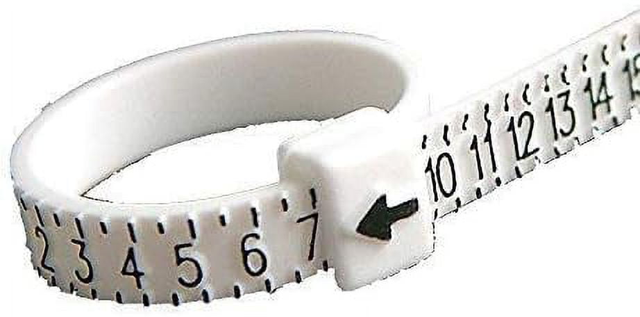 Finger Measuring Tool - Ring Sizer Gauge (1-17 USA Ring Sizer) for ...