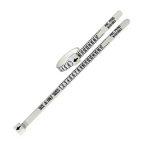 Finger Measuring Tool - Ring Sizer Gauge (1-17 USA Ring Sizer) for ...
