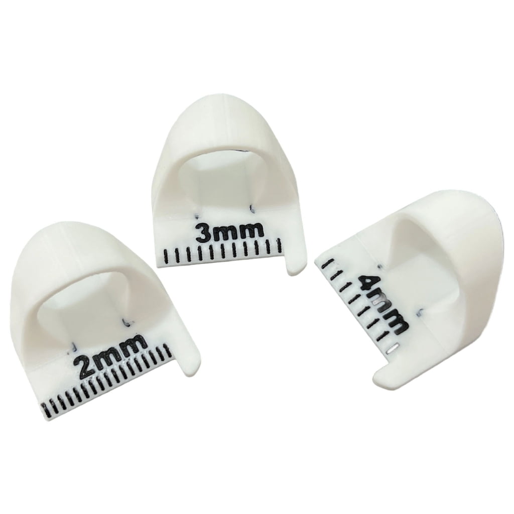 Finger Patchwork Stitching Aid with Millimeter Scale Sewing Measuring ...