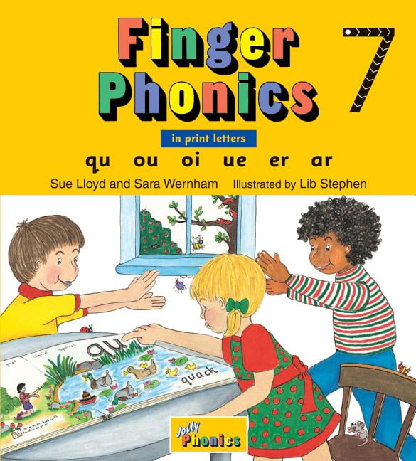 Finger Phonics: Finger Phonics Book 7: In Print Letters (American ...