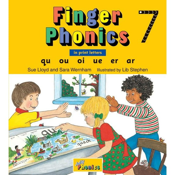 Finger Phonics: Finger Phonics Book 7: In Print Letters (American ...