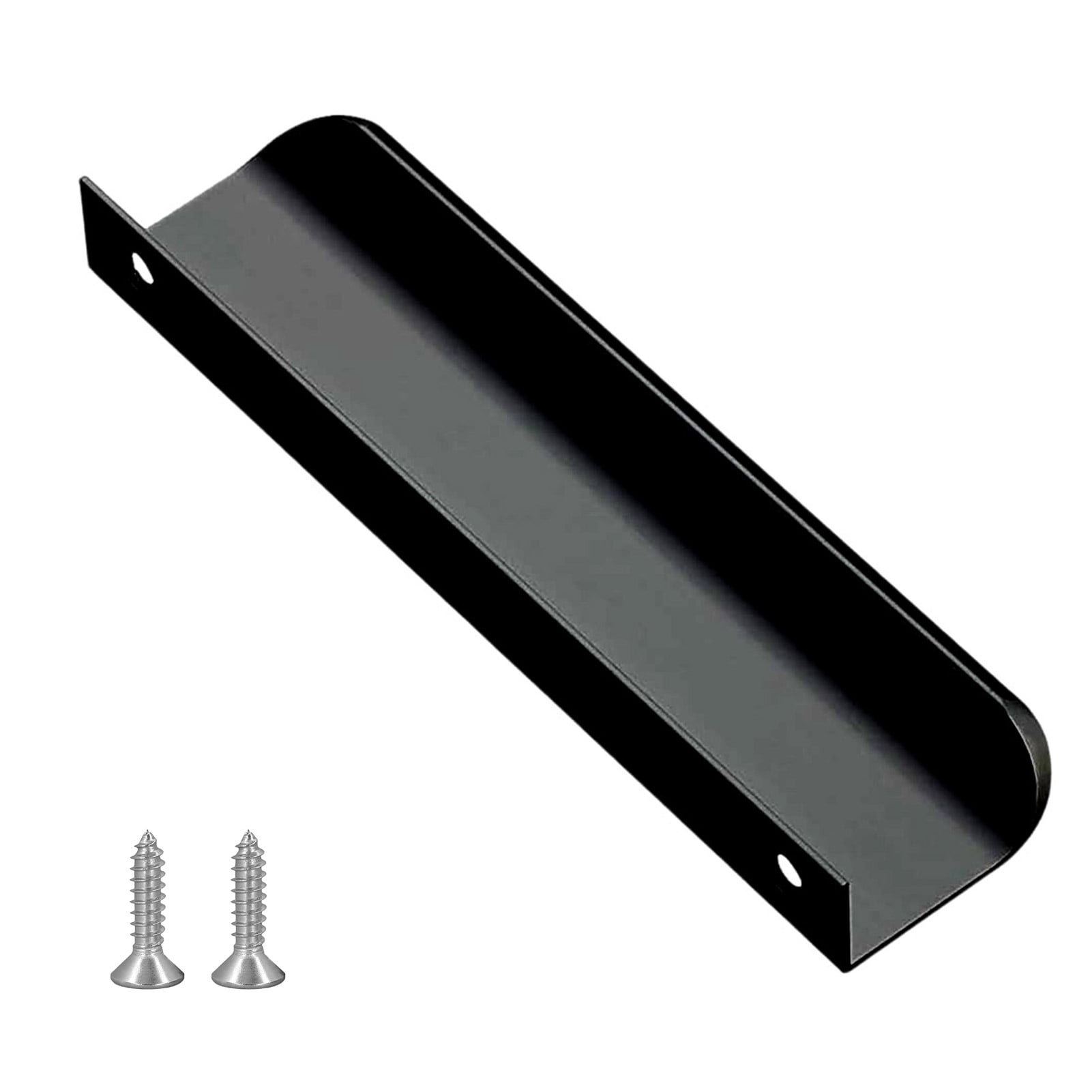 Finger Pull Cabinet Handle Rustproof Polished Surface Rounded Edge ...