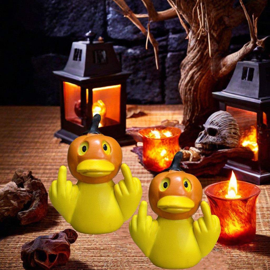 Finger Pumpkin Ducks, 3D Printed Finger Duck Pumpkin Duck, Funny ...