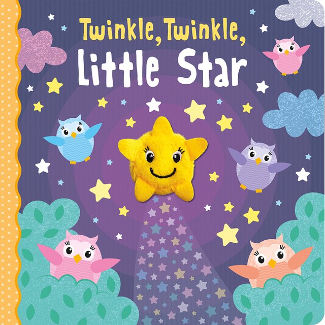 Finger Puppet Books: Twinkle, Twinkle Little Star (Hardcover) - Walmart.com