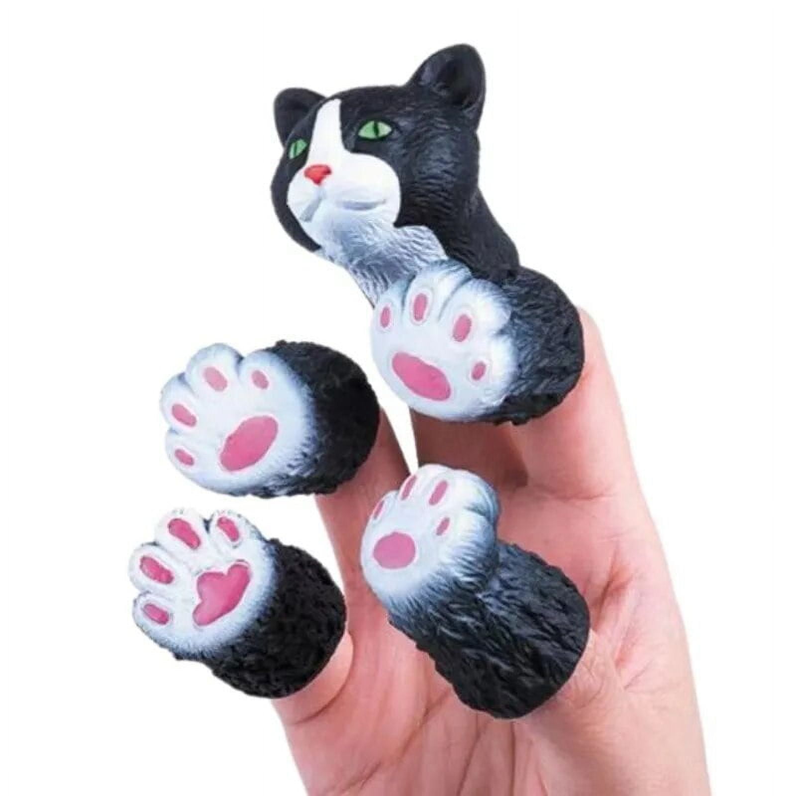 Finger Puppets Plastic Toy Baby Mini Animals Educational Hand Cartoon ...