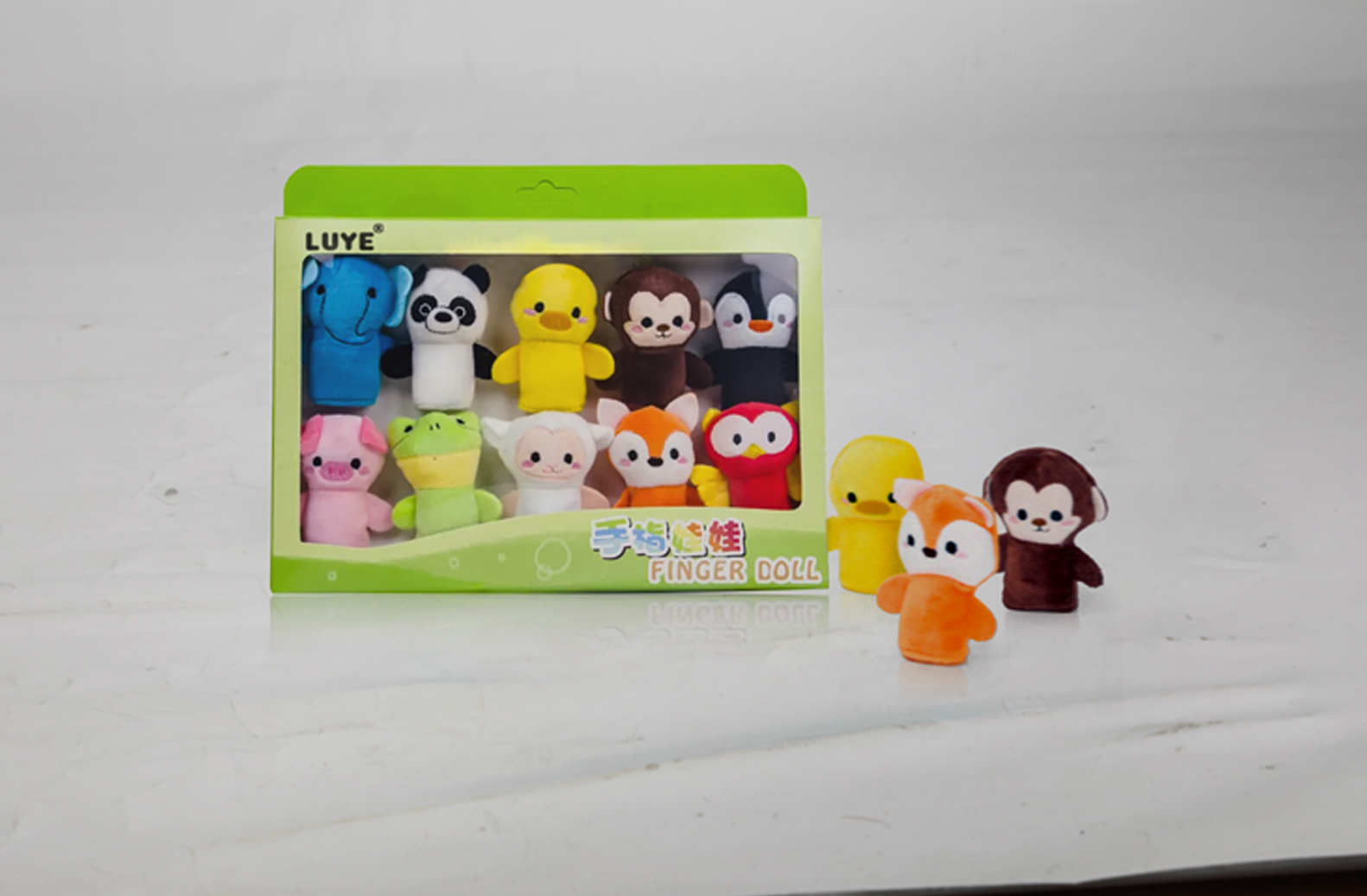 Finger Puppets for Toddlers Story Time - Soft Velvet Forest & Marine ...