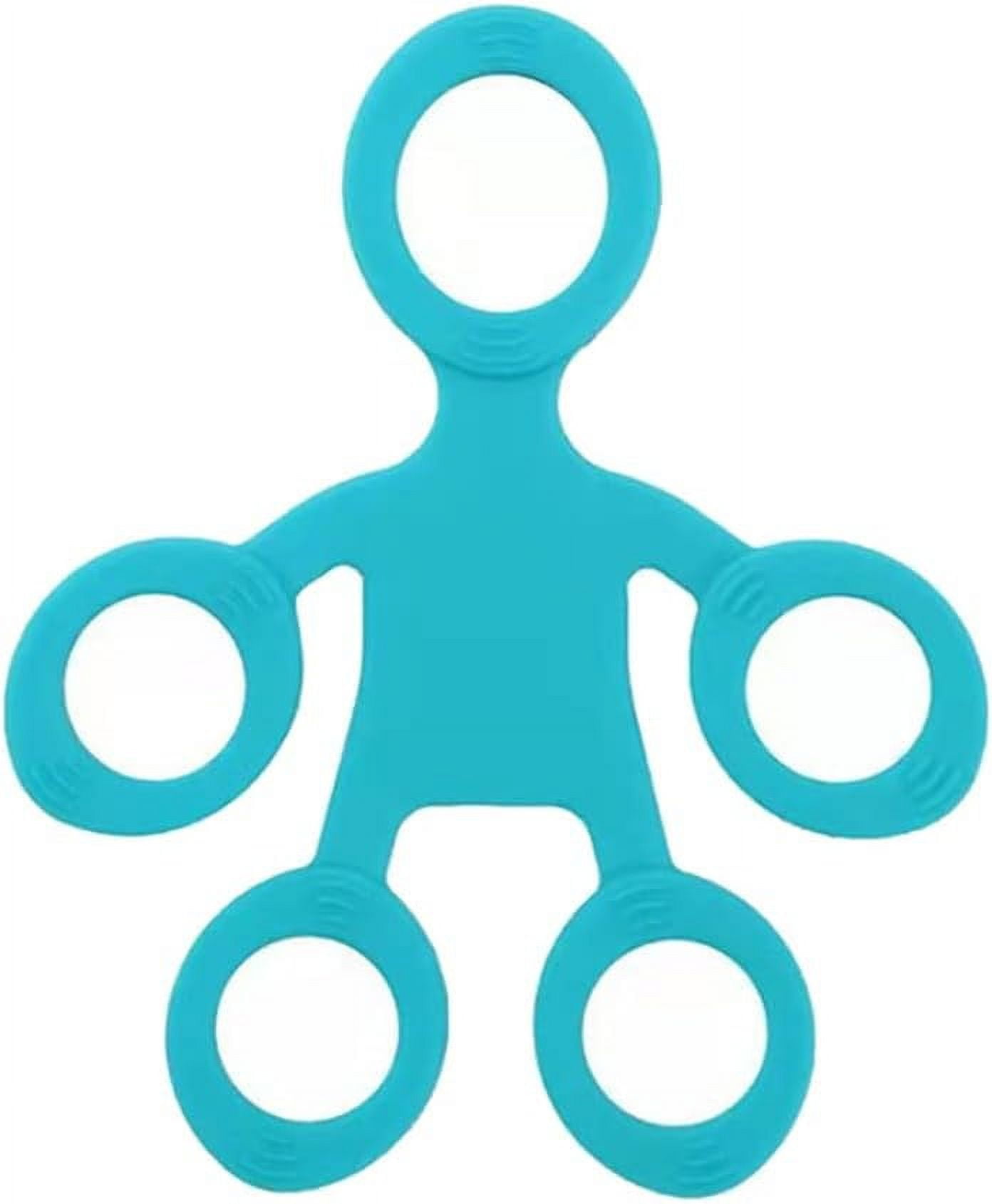 Finger Ring Exerciser Silicone Humanoid Finger Tensioner Stretcher ...