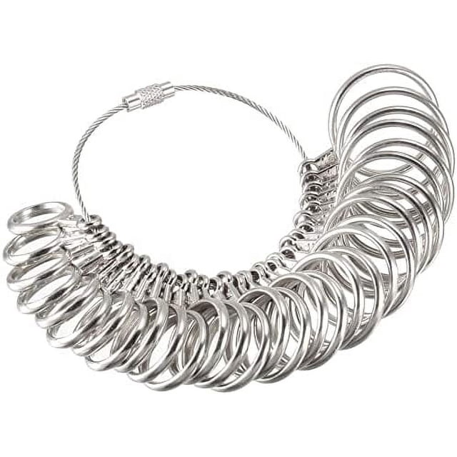 Finger Ring Sizer Gauge Set Japan Size Circle Models Zinc Alloy ...