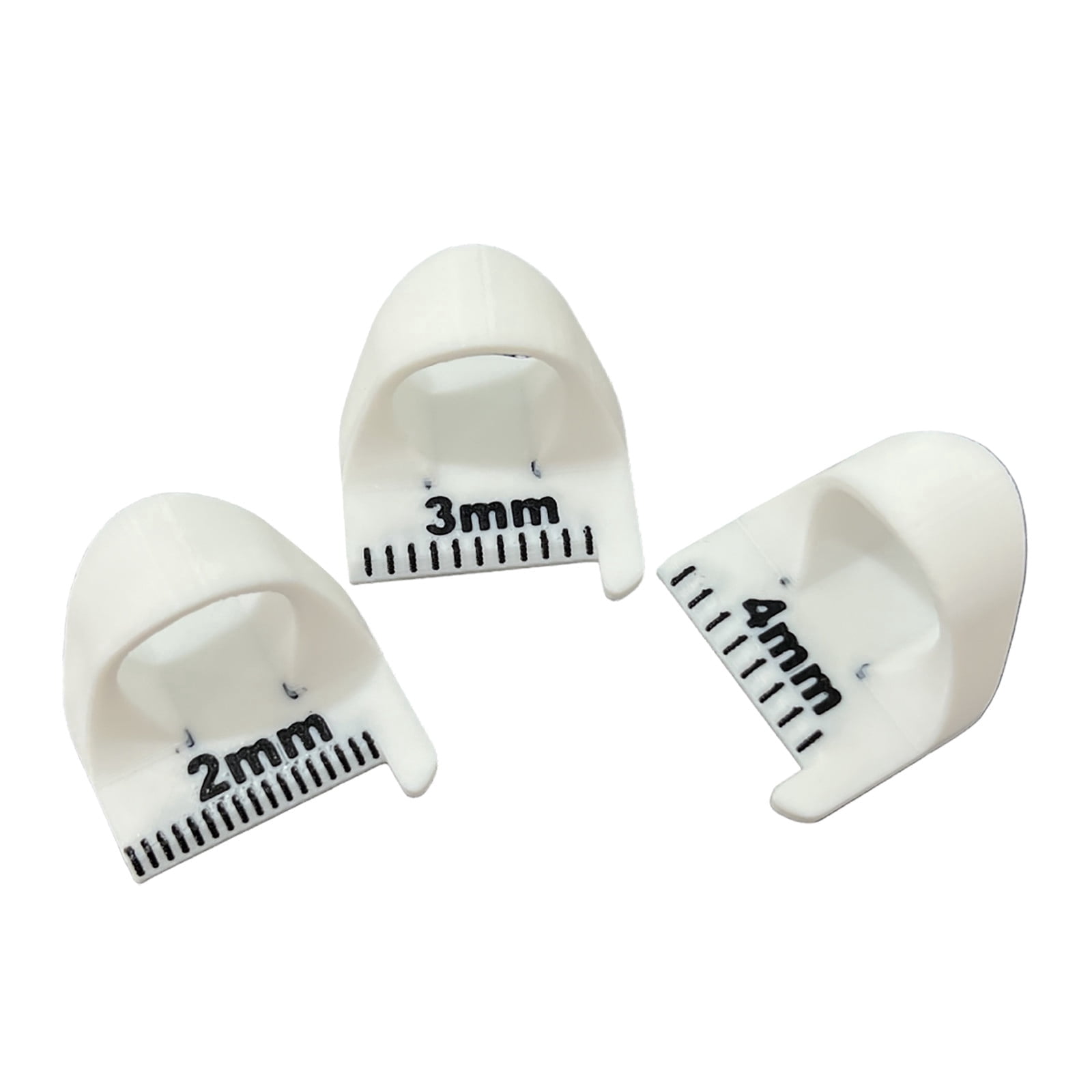 Finger Sewing Ruler & Needle Gauge - 2/3/4mm Stitch Spacing Tool, Non ...