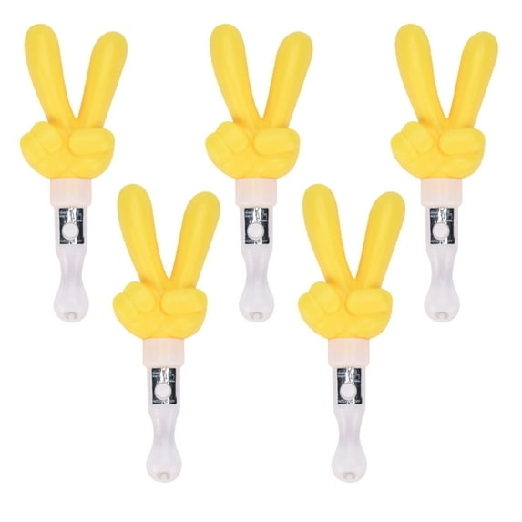 Finger Shaped Glow Sticks Gesture Light Up Sticks for Wedding,Raves ...