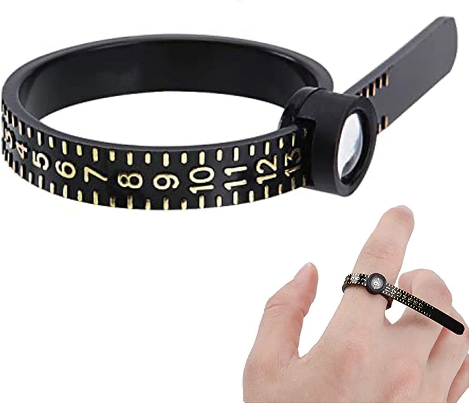 Finger Sizer MeasuTool - Sizer With Magnified Window - Sizer Tool ...