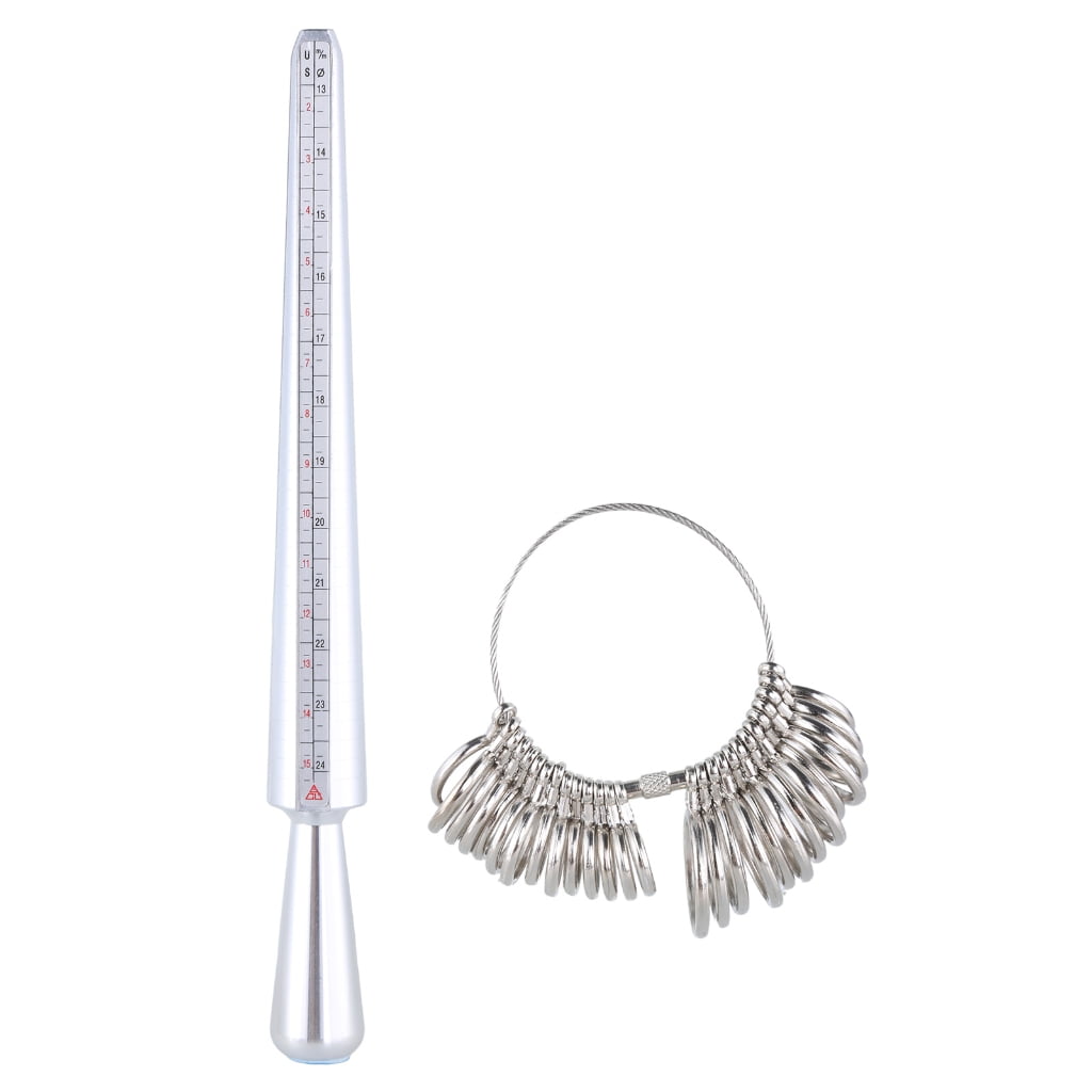 Finger Sizer Measuring Ring Tool Set Ring Measurement Tool Ring Sizer ...