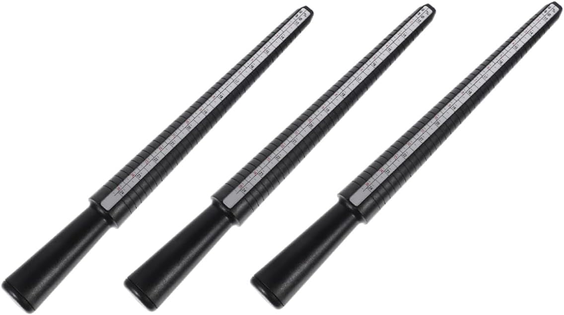 Finger Sizing Tool 6 Pcs Ring Measuring Stick Ladies Rings Finger ...