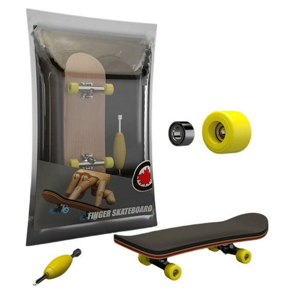 Finger Skateboard 5-Layer Maple Wood Mini Board with Realistic Design ...