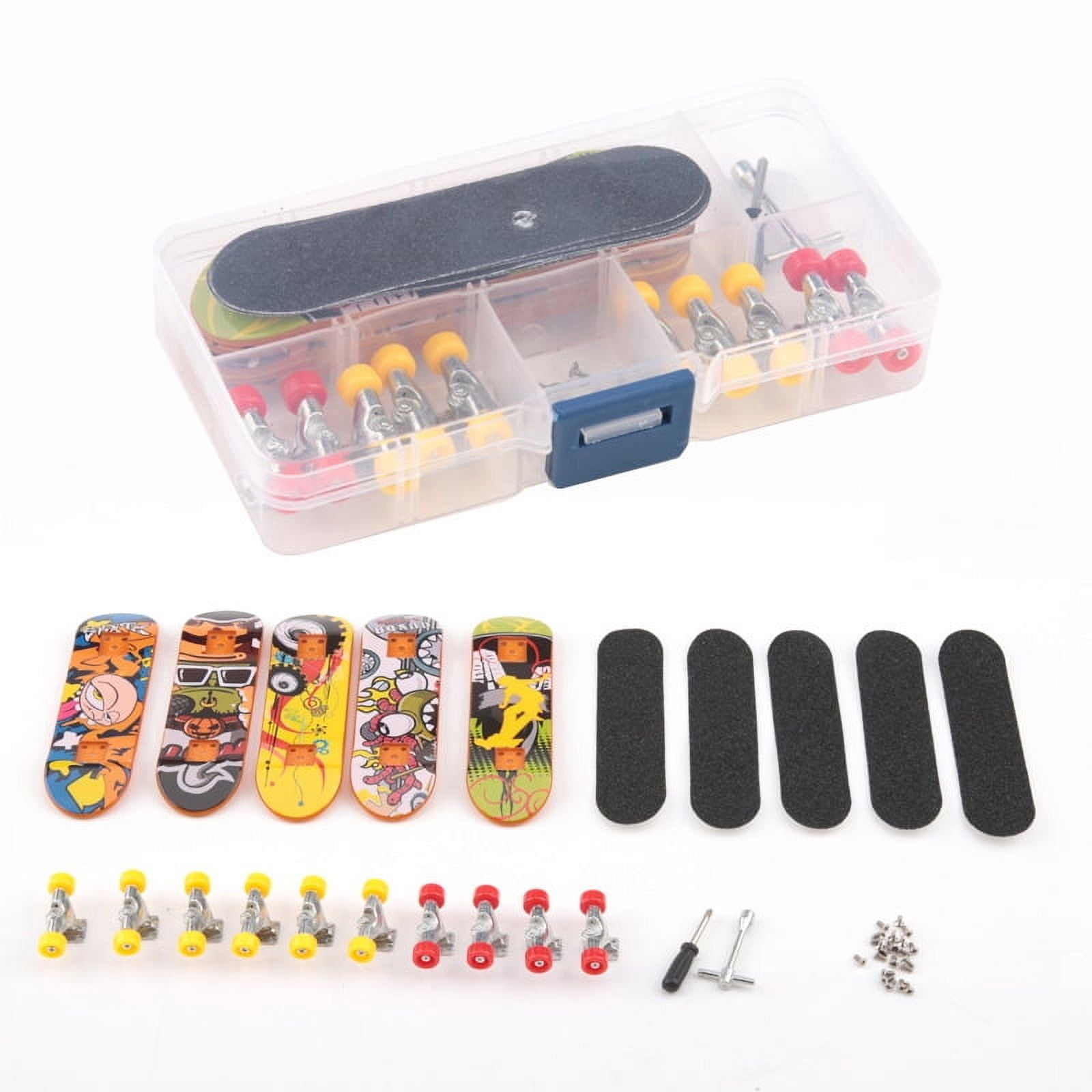 Finger Skateboard Plastic Mini Finger Skating Board Deck Table Sport ...