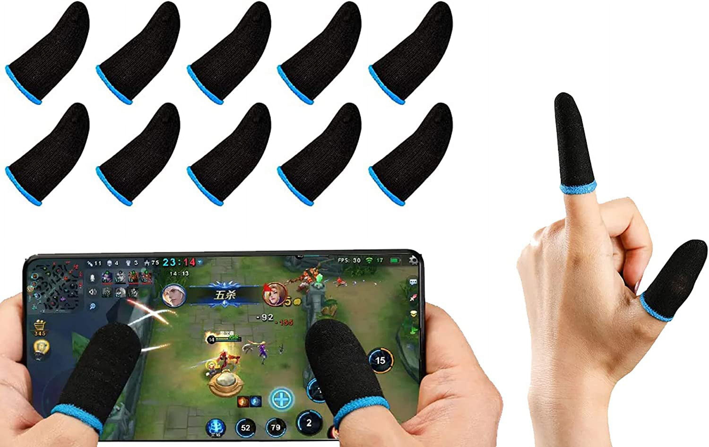 Finger Sleeves for Gaming | Seamless Anti-Sweat Breathable Finger ...