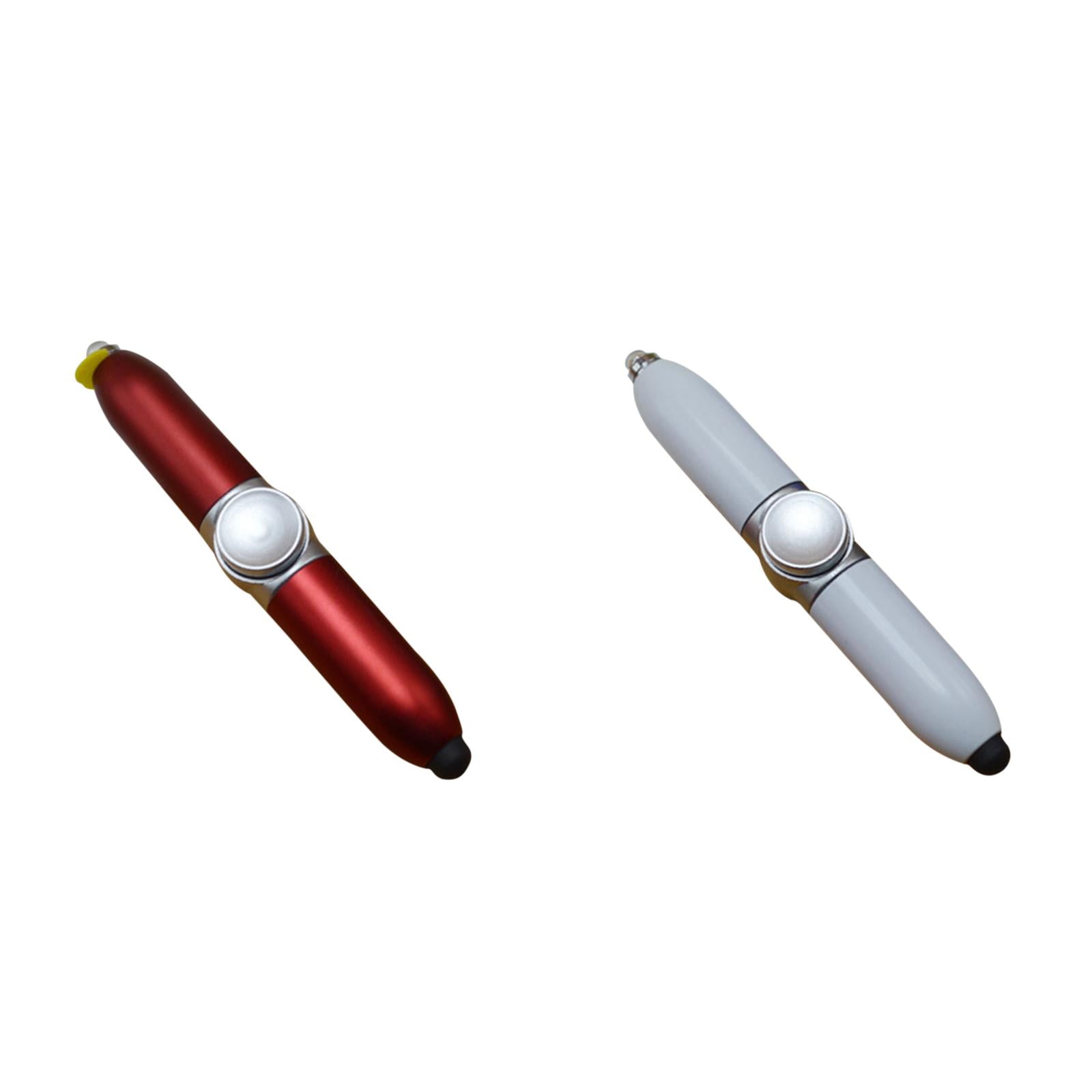 Finger Spinn Er Pen Decompression Light Pen Shape Stress Writing Pen(0 ...