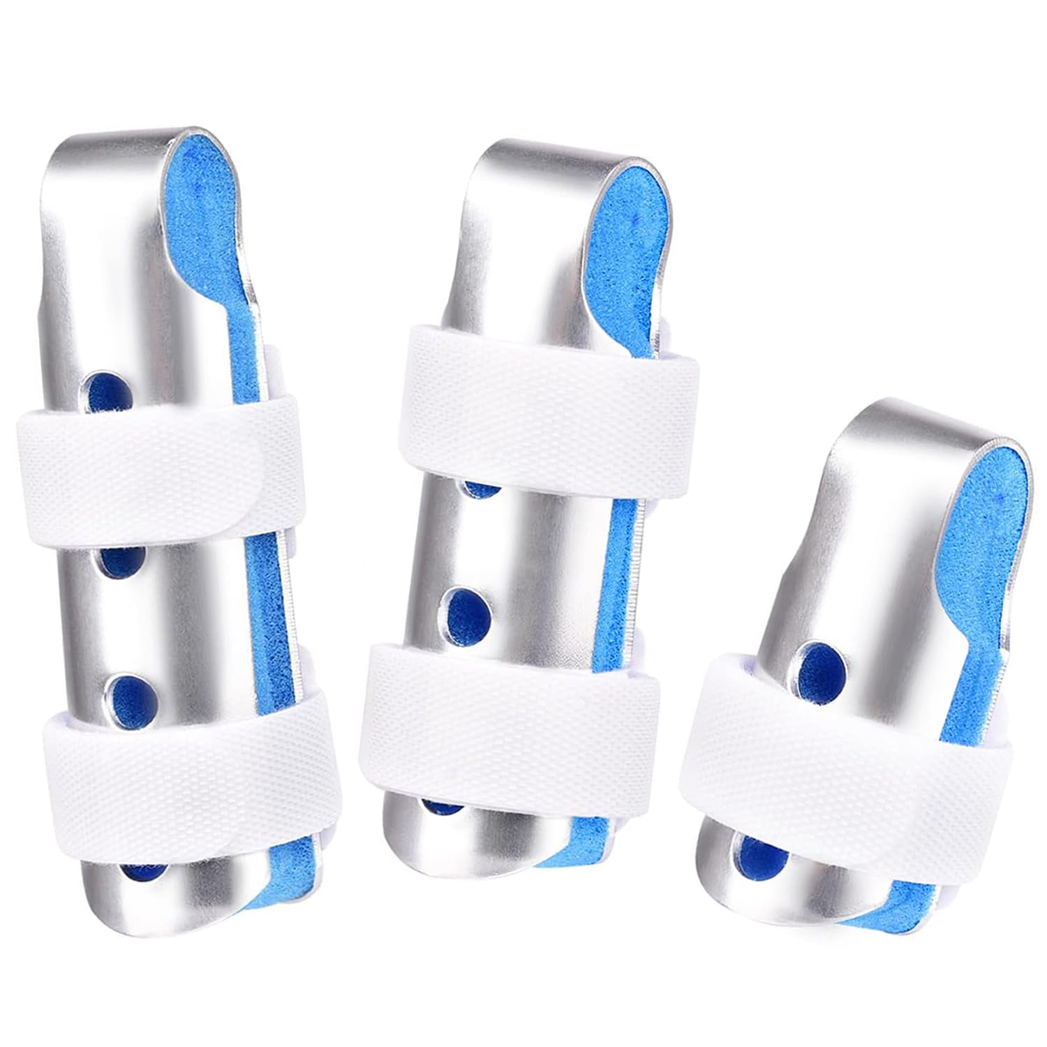 Finger Splint, 3PCS Finger Support Brace Finger Stabilize for Broken ...