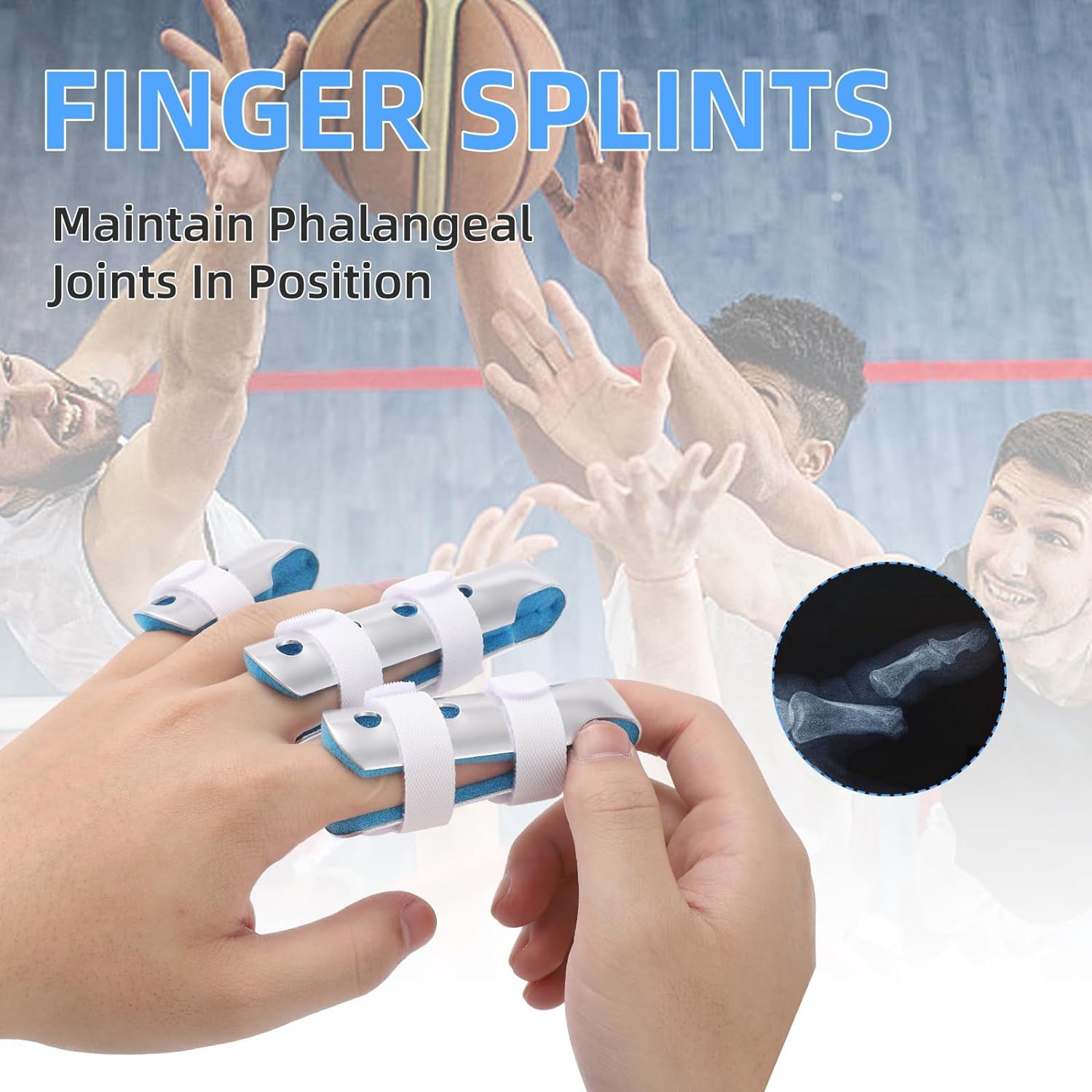 Finger Splint, Finger Support Brace, Finger Stabilizer ,for Broken ...