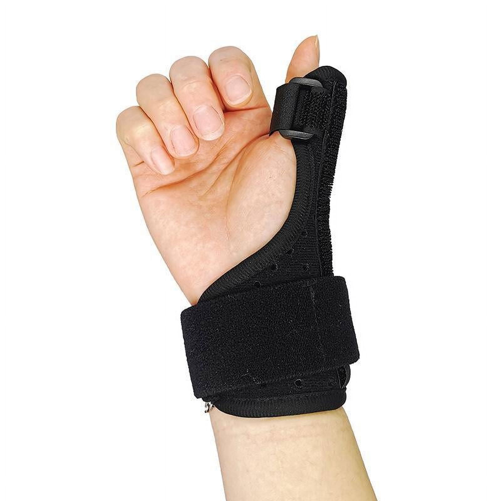 Finger Splint, Thumb,(Left and Right Hand, Black) Thumb Splint for ...