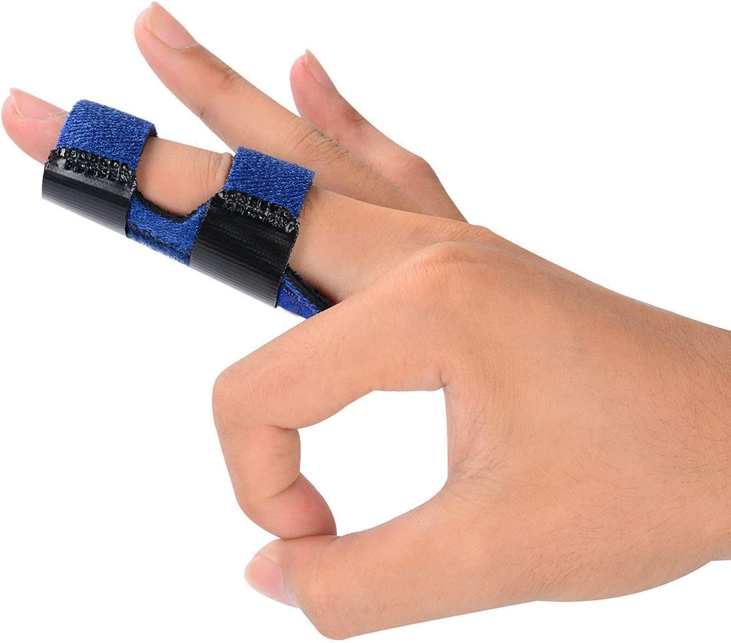 Finger Splints for Adult, Compression Finger Splints with Built-in ...