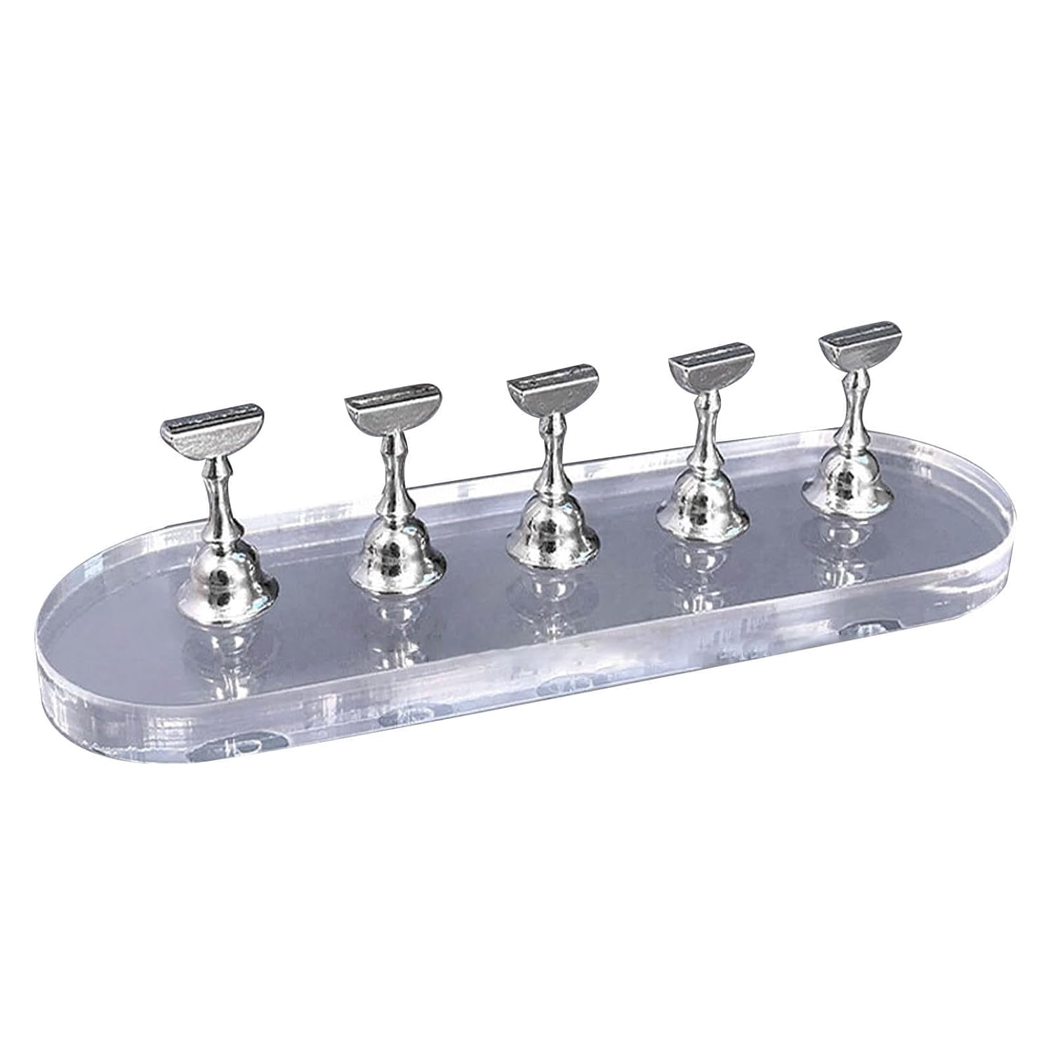 Finger Stand Magnetic Tips Nail Art Practice Display Stand Eco-friendly ...