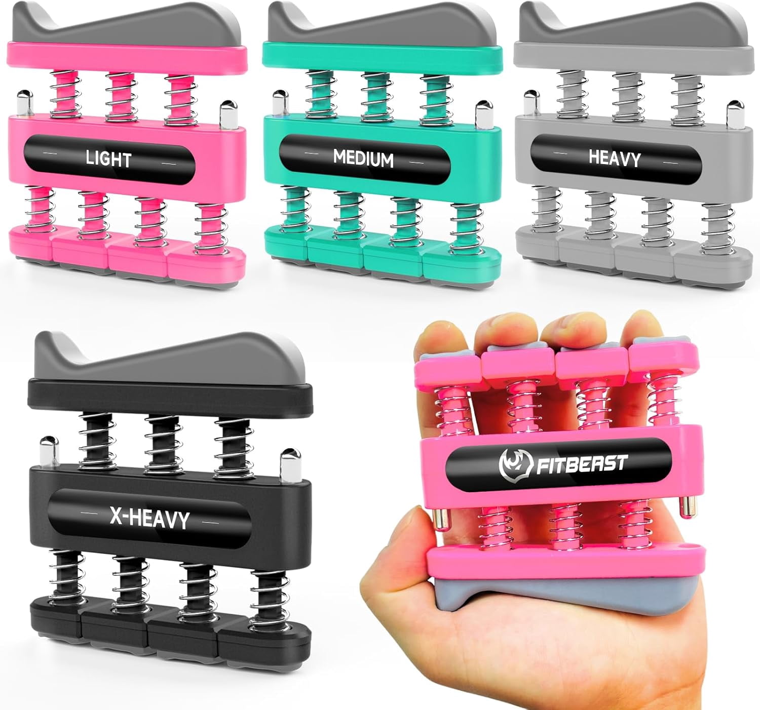 Finger Strengthener, Finger Exerciser, Hand Exerciser for Improve ...