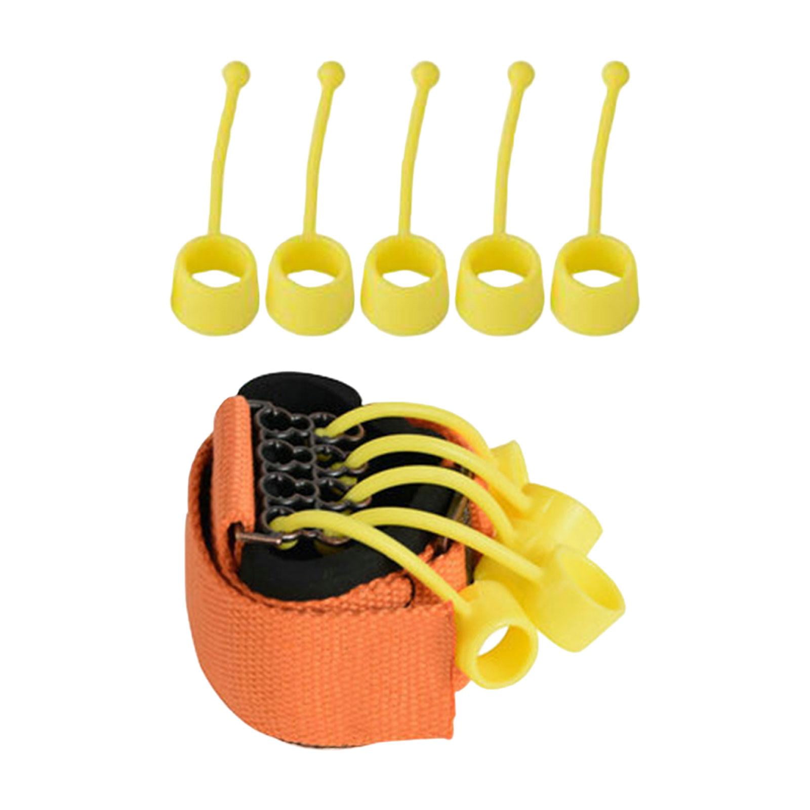 Finger Strengthener Grip Strength Flexible Resistance Bands Nylon ...