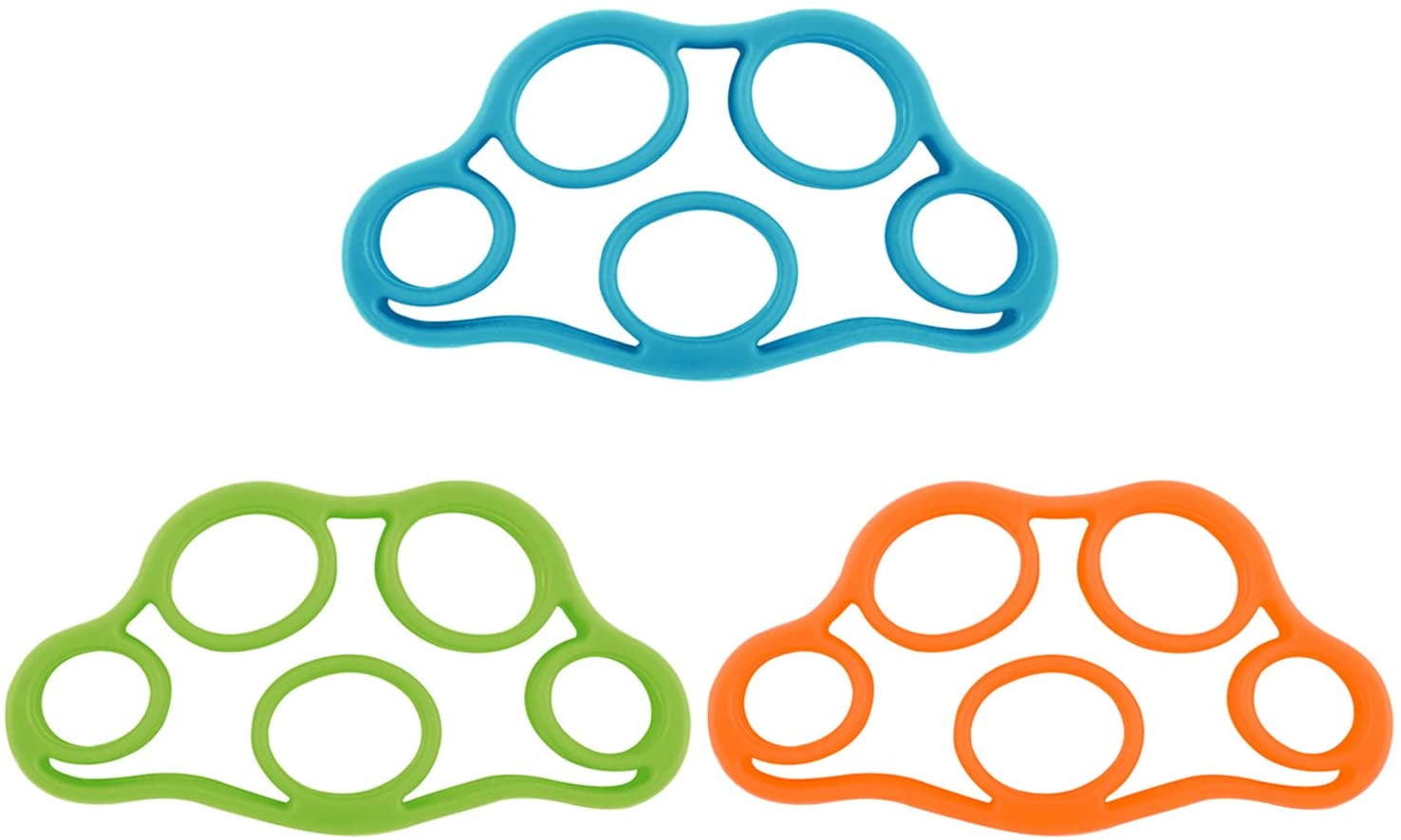 Finger Stretcher Bands, (3 Pack) Forearm Exerciser Hand Strengthener ...