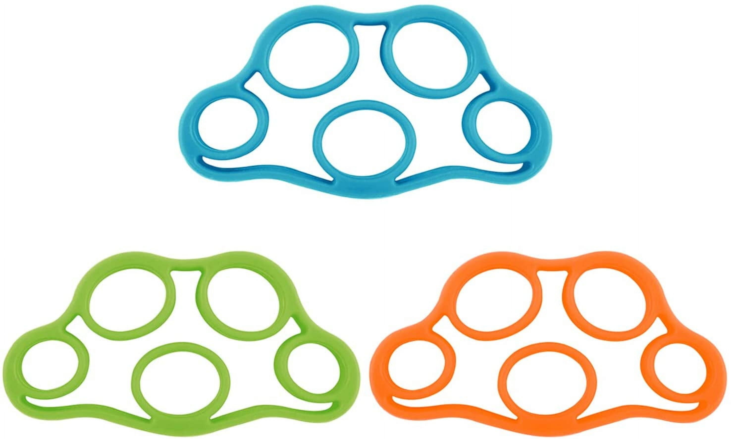 Finger Stretcher Bands, (3 Pack) Forearm Exerciser Hand Strengthener ...