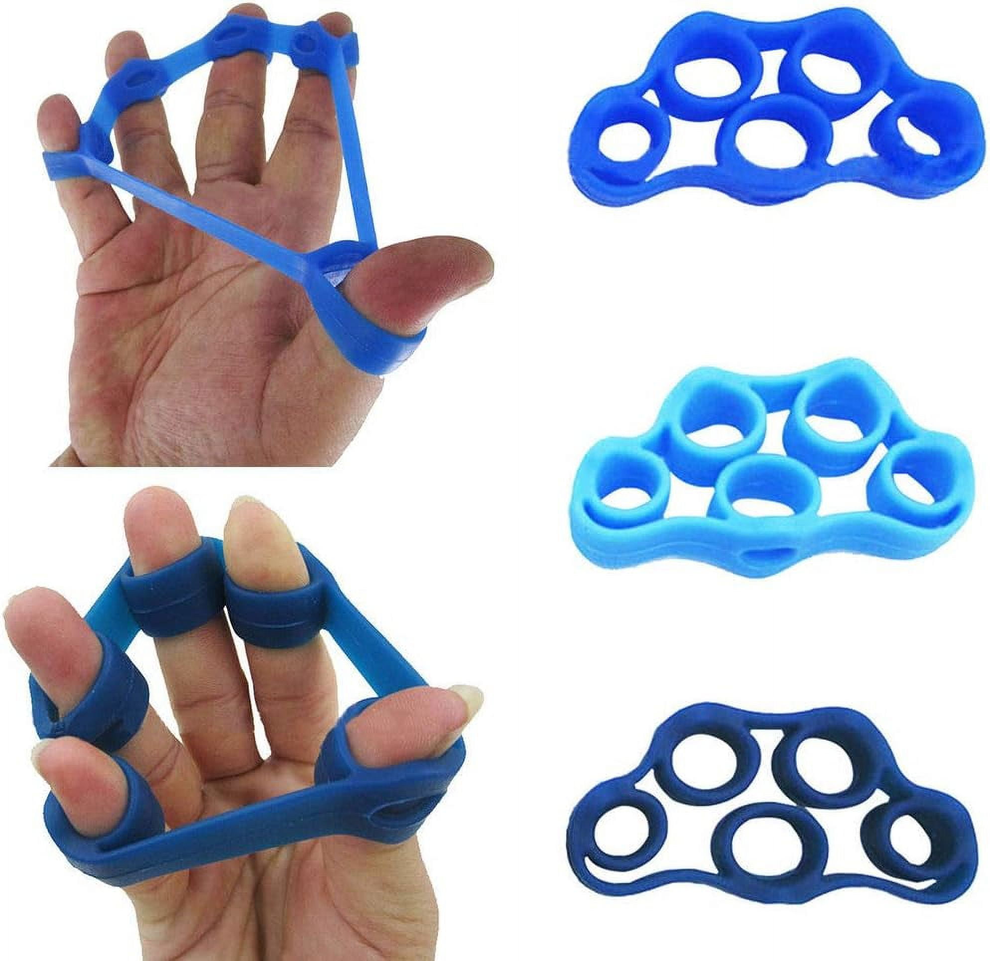Finger Stretcher Hand Resistance Bands Hand Extensor Exerciser Finger ...