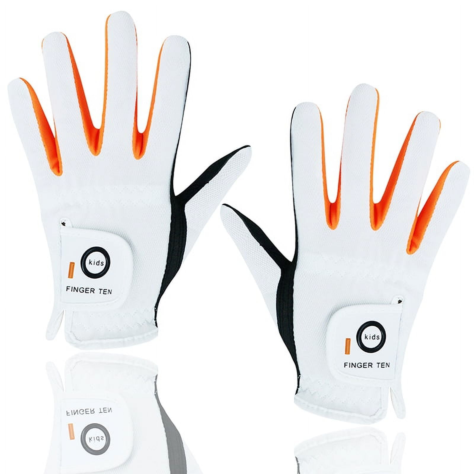 Finger Ten Kids Golf Gloves, Multicolor, Size L - Walmart.com