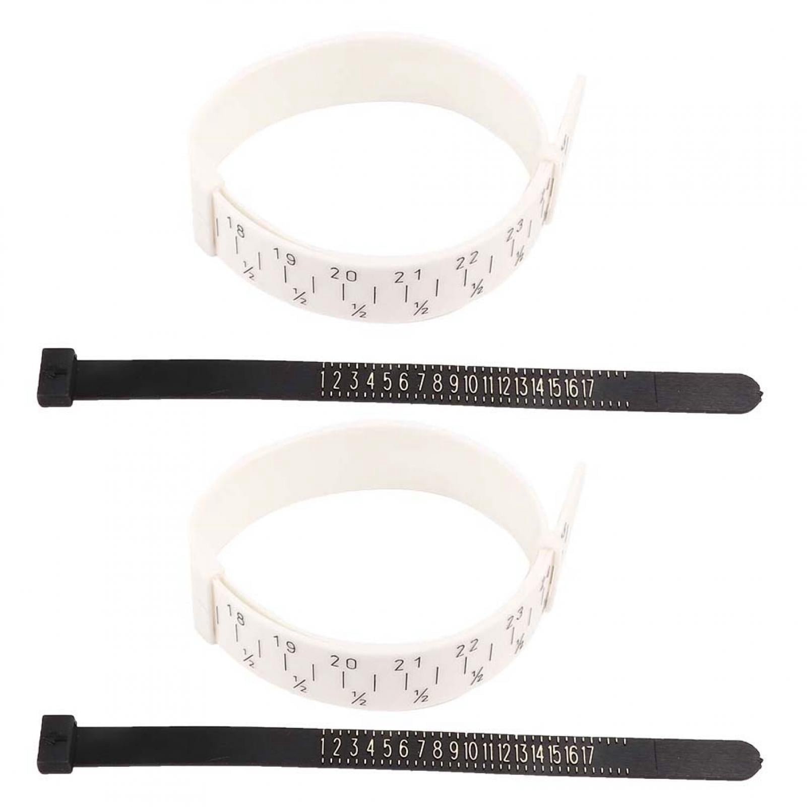 Finger Wrist Measuring Tool, 2 Sets Jewelry Making Ring Sizer, Accurate ...